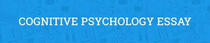 Cognitive Psychology Essay - Aceyourpaper.com