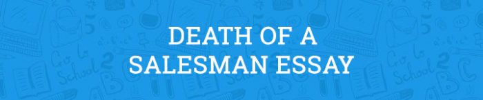 Death of a Salesman Essay [ Free Example ]